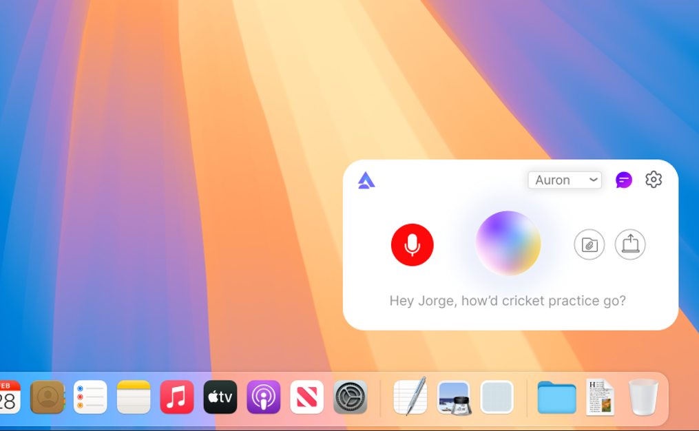 Auron AI – Your AI Desktop Companion